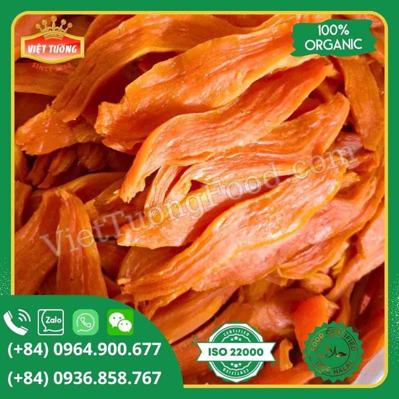 Khoai lang sấy dẻo - Soft dried sweet potato | VietTuong Food